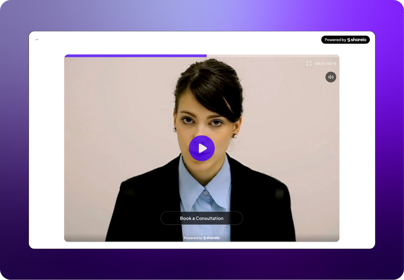 Boost Engagement with Interactive Video for Consulting - Sharelo