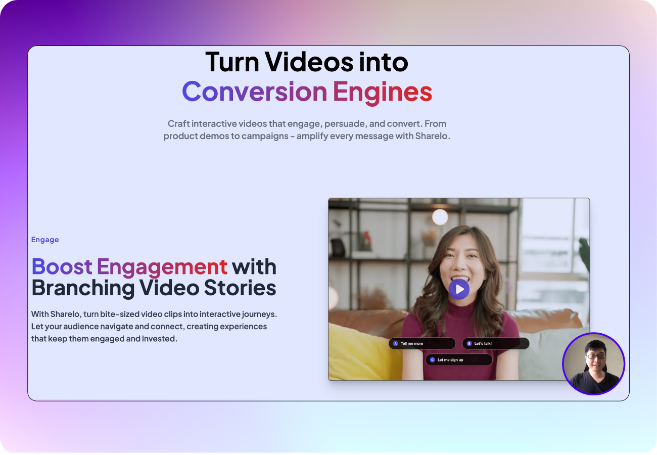 Convert Visitors to Customers With Video Widgets - Sharelo